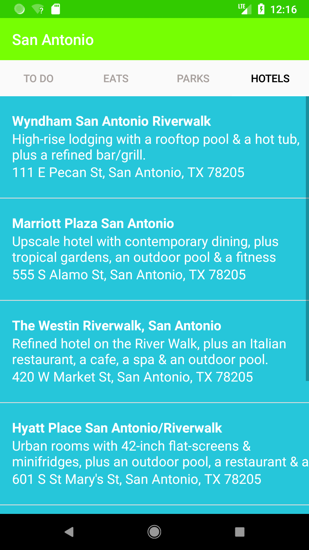 GitHub - ajsherrell/TourGuide: a udacity project
