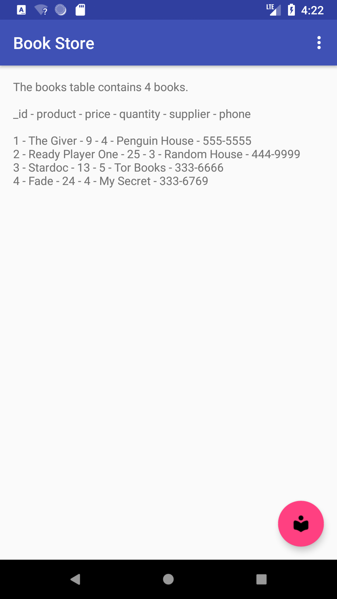 GitHub - ajsherrell/BookStore: a udacity project