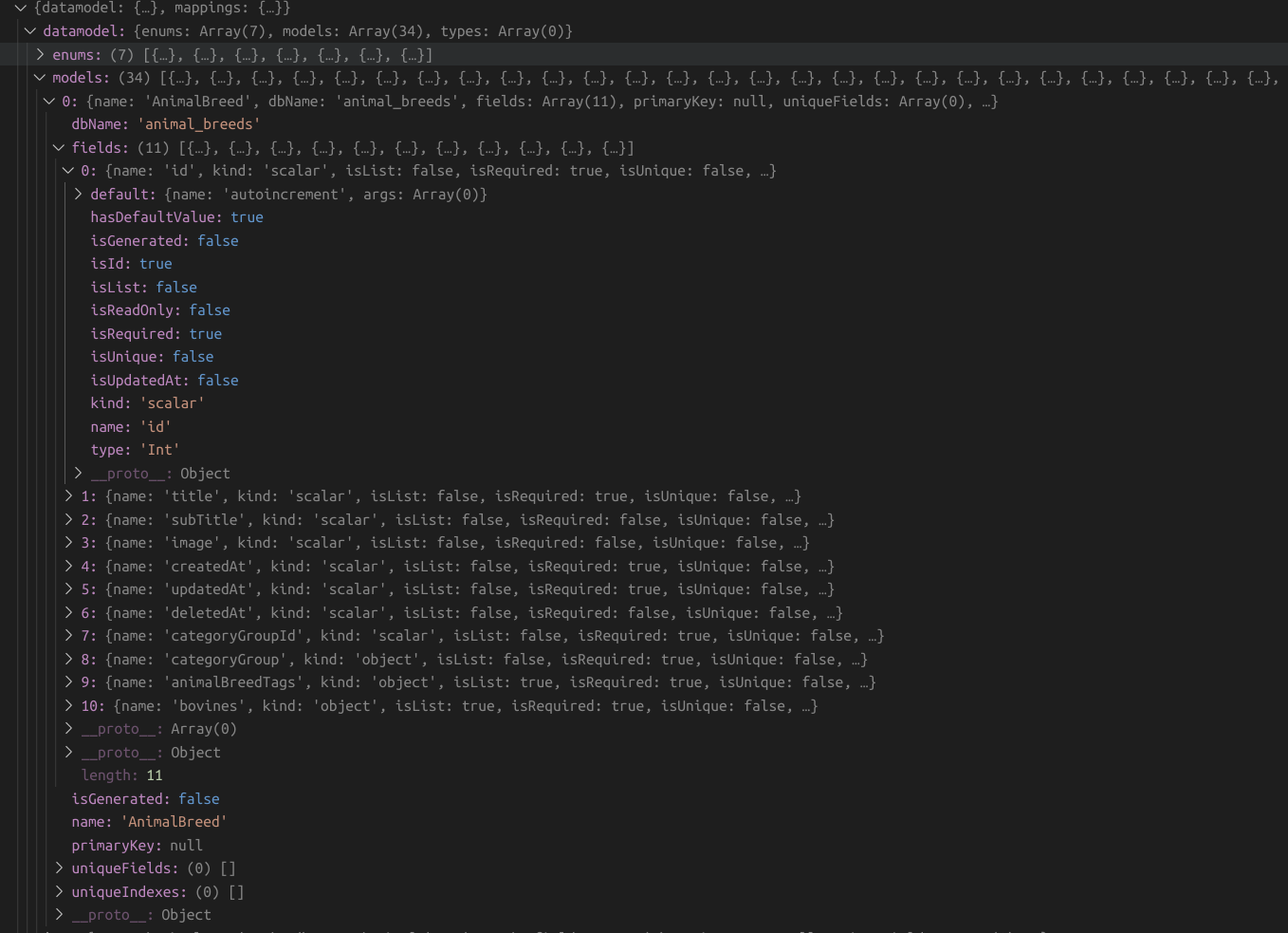 Get just column names & types from database · Issue #5018 · prisma/prisma · GitHub