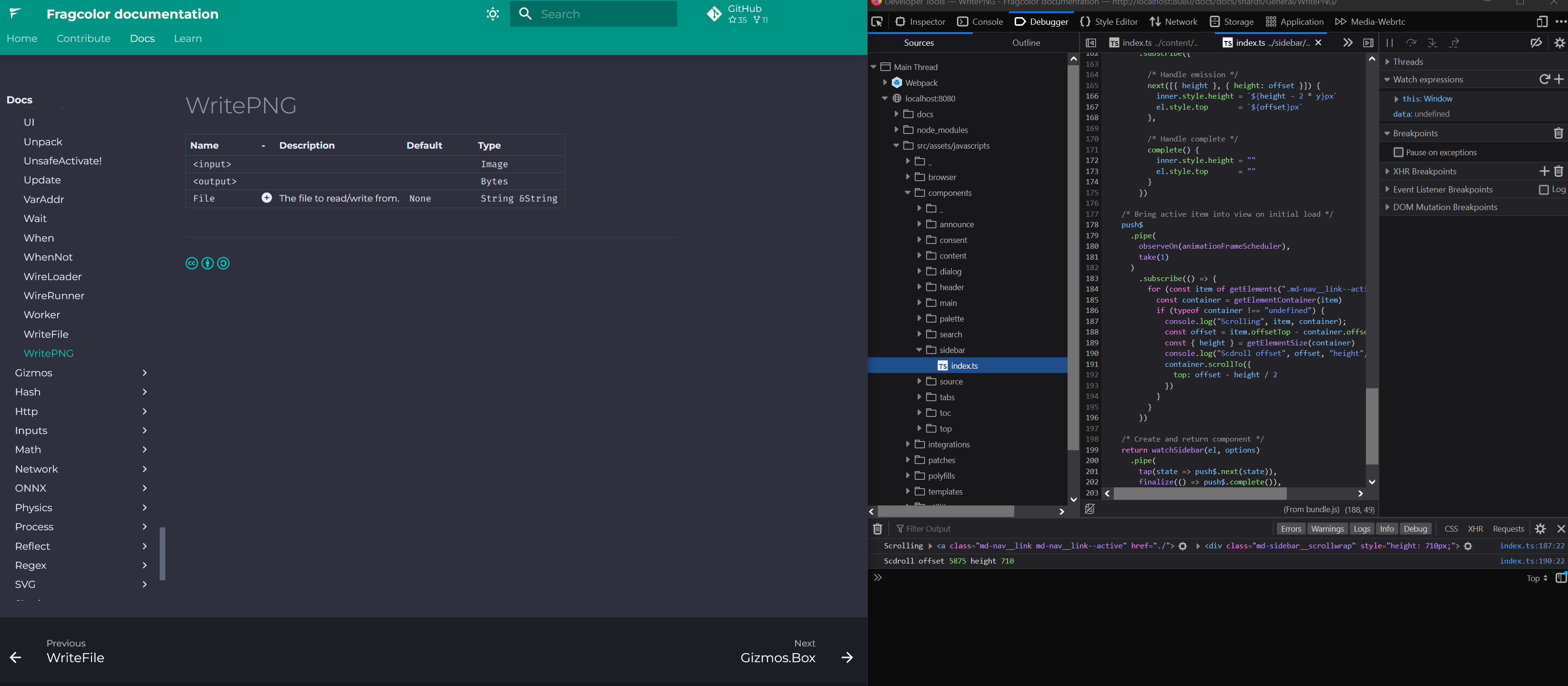 Sidebar doesn't focus current page with certain resolutions · Issue ...