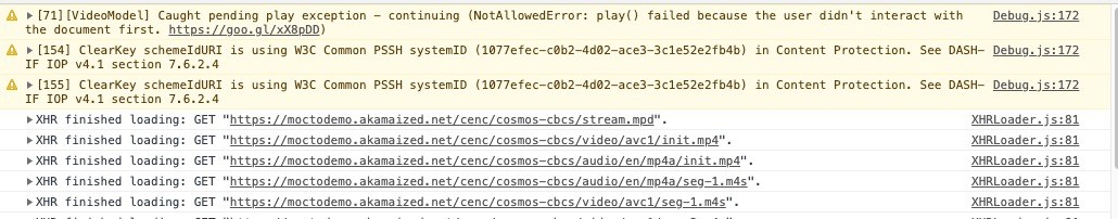 Clearkey --Error generating key request -- TypeError · Issue #3114 · Dash-Industry-Forum/dash.js ...