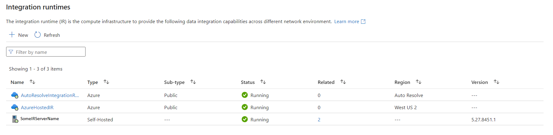 Azure Data Factory - Change Data Capture - Self-Hosted Integration ...
