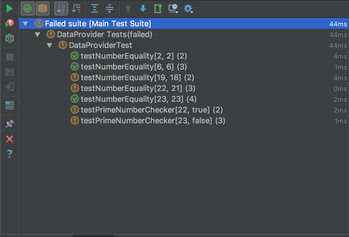 Running testng-failed.xml correctly runs failed test in child class but ...