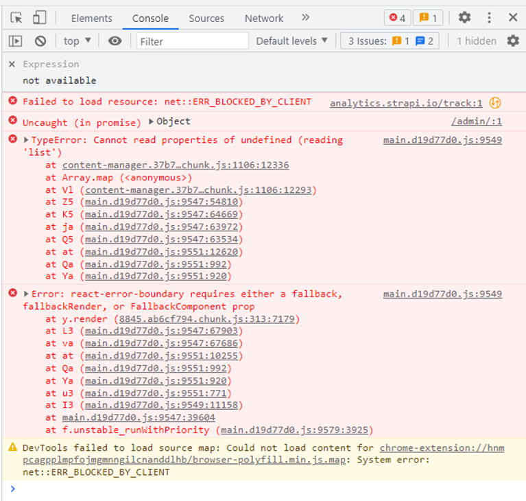 New Collections or Fields are not displayed in Content Manager · Issue #14818 · strapi/strapi ...