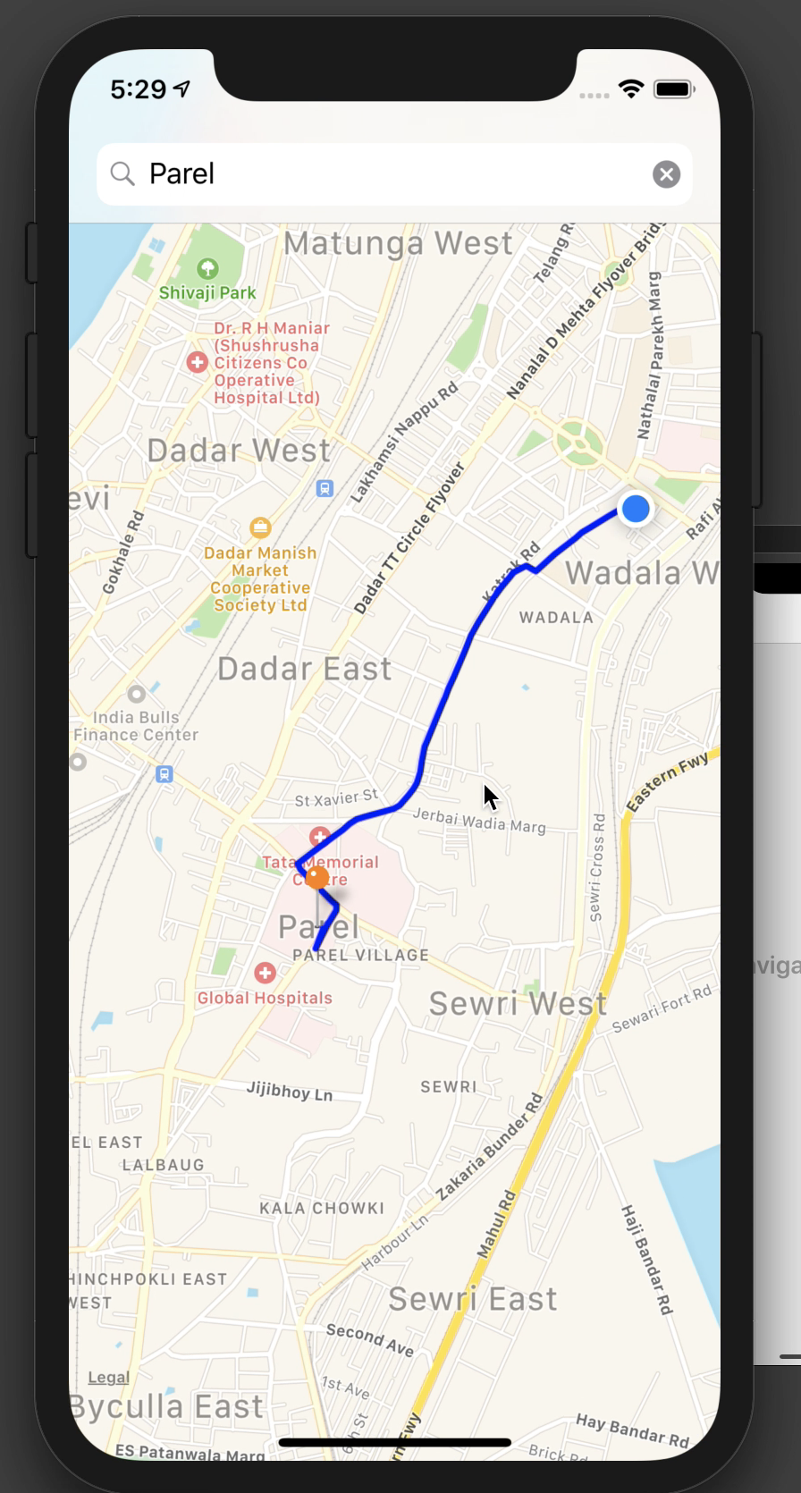 GitHub - javedmultani16/MapKitWithPolyLine: MapKit Tutorial :Current ...