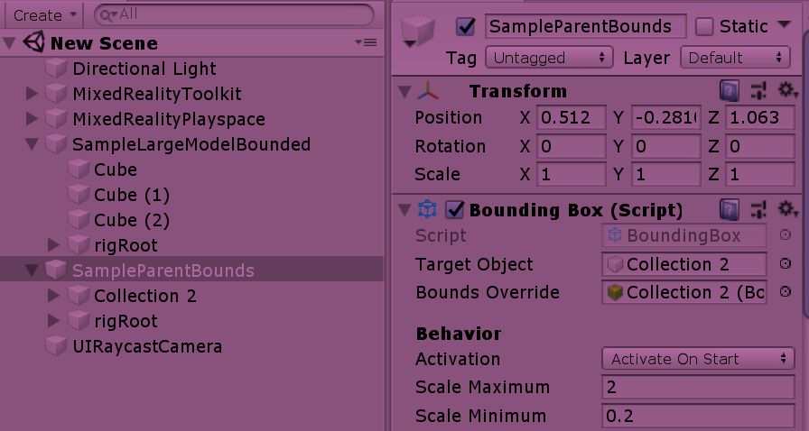 Bounding box scaling varies based on whether the box is directly on the ...