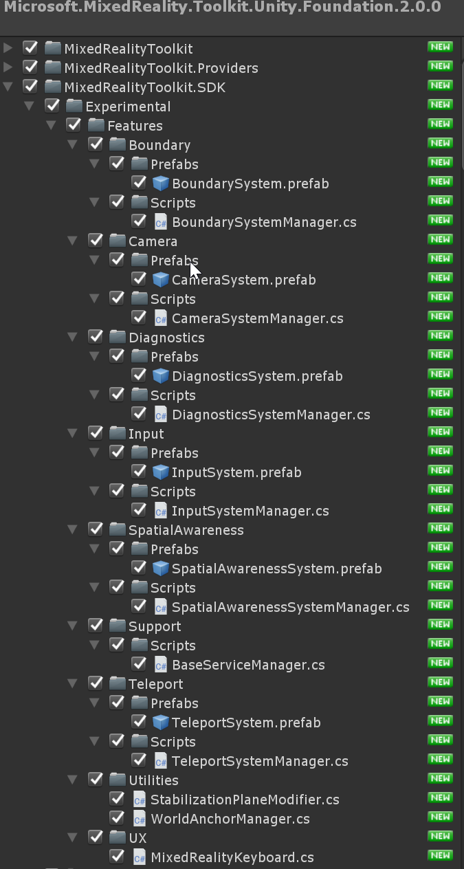 SDK/Experimental folder structure is confusing · Issue #5953 · microsoft/MixedRealityToolkit ...