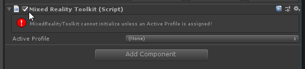 MRTK 2.2 after upgrade I cannot assign my custom MRTK profile · Issue #6701 · microsoft ...