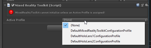 MRTK 2.2 after upgrade I cannot assign my custom MRTK profile · Issue #6701 · microsoft ...