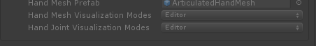 Hand Mesh Visualization Modes, Hand Joint Visualization Modes ignored on HL2 Deploy · Issue ...