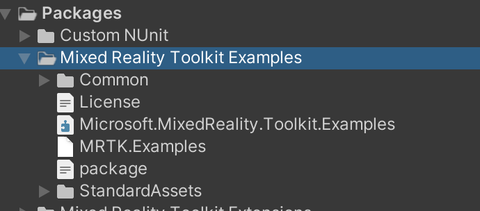 MRTK Examples UPM Packages does not include Sample Scenes · Issue #8544 · microsoft ...