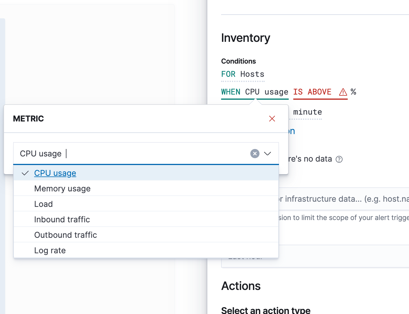[Metrics UI] Create new Inventory Anomaly alert · Issue #74809 · elastic/kibana · GitHub