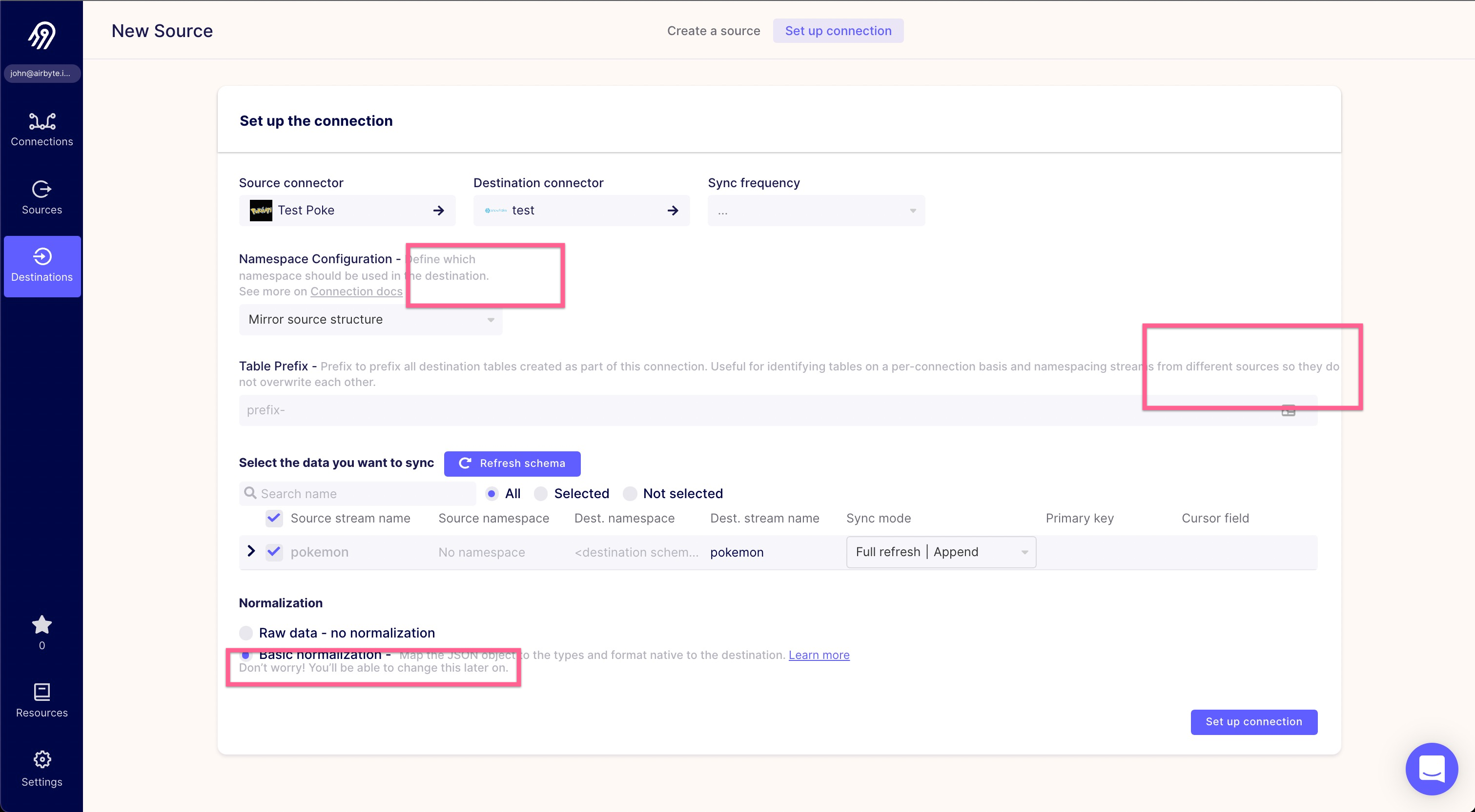 Polish Connection Settings Ui Text · Issue 9462 · Airbytehq Airbyte · Github