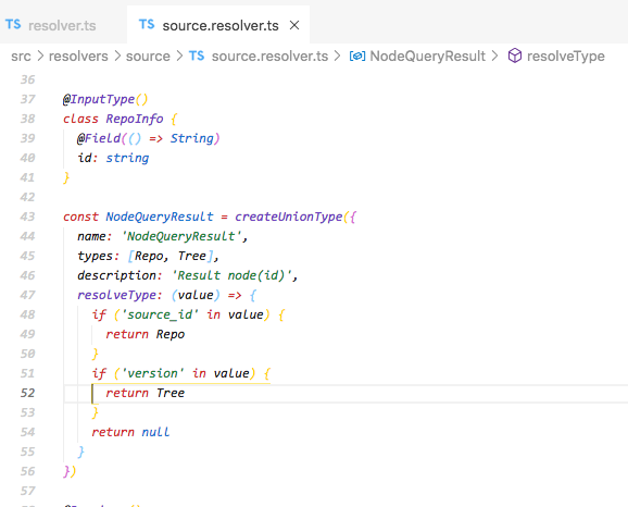 maybe a bug: resolveType union wrong when return type class @ObjectType · Issue #406 ...
