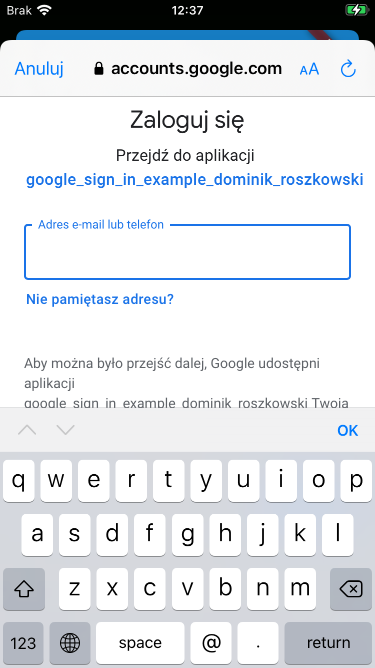 [google_sign_in] Device-authenticated accounts not shown when signing ...