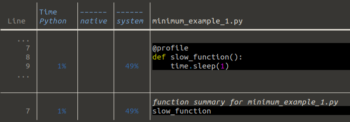 Problem restricting profiling to a single function · Issue #445 · plasma-umass/scalene · GitHub