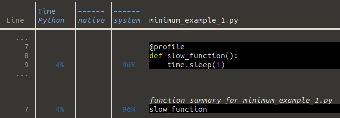 Problem restricting profiling to a single function · Issue #445 · plasma-umass/scalene · GitHub
