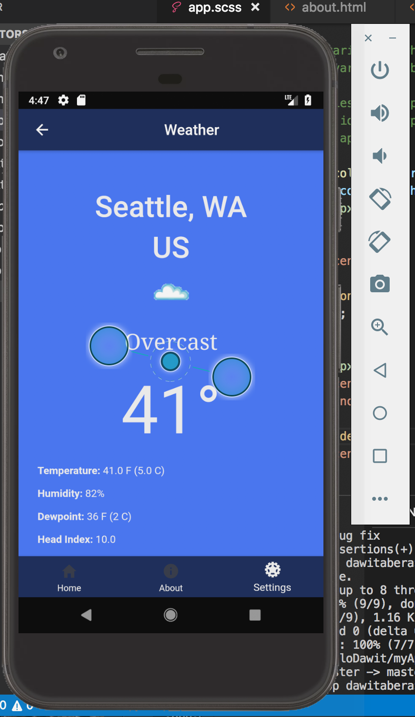 GitHub - loloDawit/myApp: Weather Application that uses api to report weather and stores ...