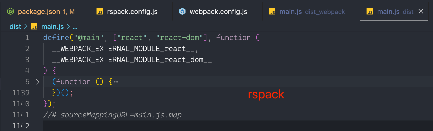 [Bug Report]: AMD build artifacts bugs · Issue #2443 · web-infra-dev/rspack · GitHub
