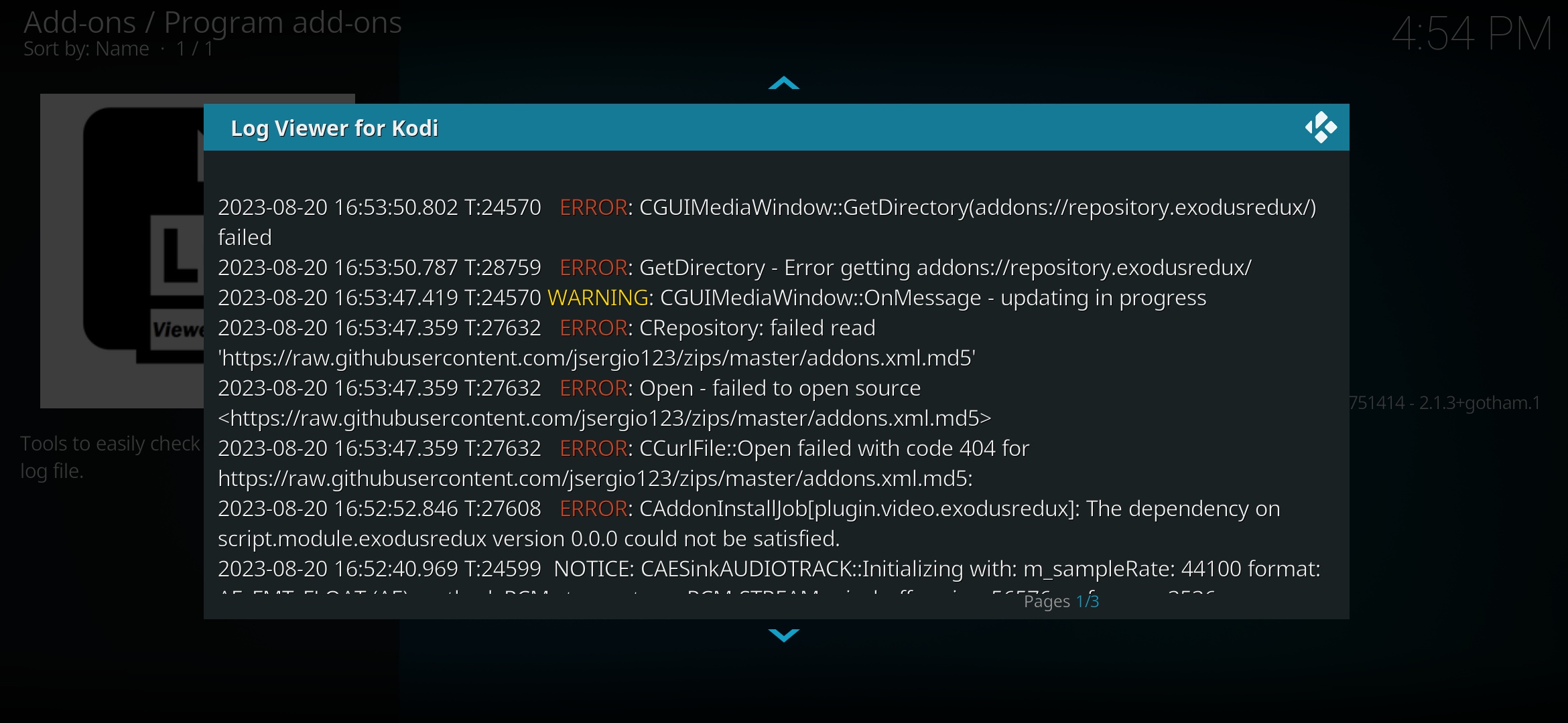 Exodus redux error installing plugin.video.zip and empty repo · Issue #19 · I-A-C/I-A-C.github ...