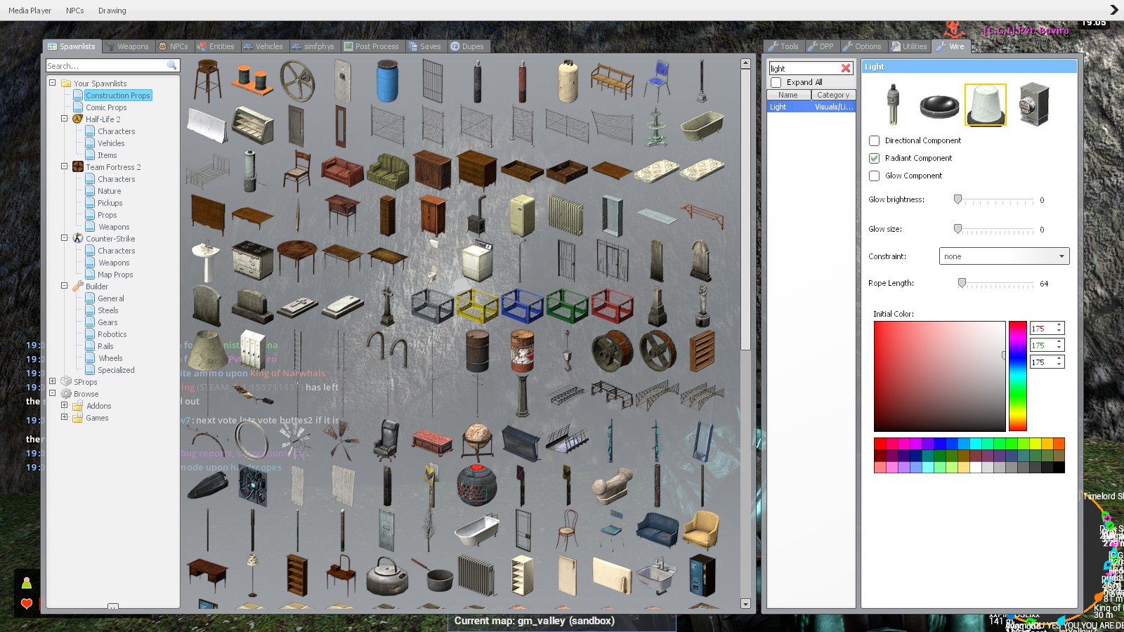 Wiremod Lights brightness and size doesn't seem to change anything. · Issue #1641 · wiremod/wire ...