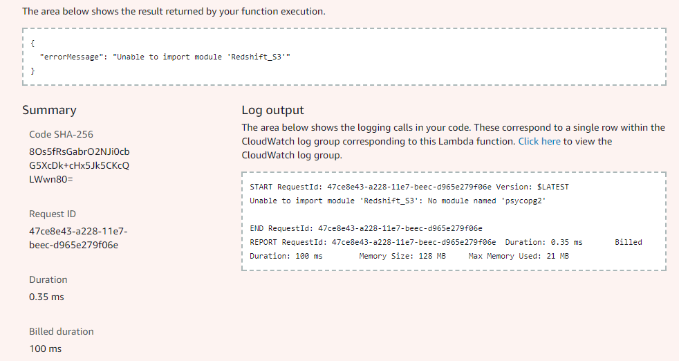 No Module Named Psycopg2 Import Psycopg2 Doesn T Work On Lambda · Issue 3 · Jkehler Awslambda