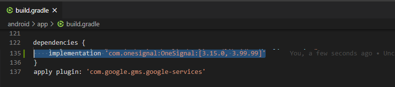 App crashes when using SetExternalUserId in flutter · Issue #289 · OneSignal/OneSignal-Flutter ...