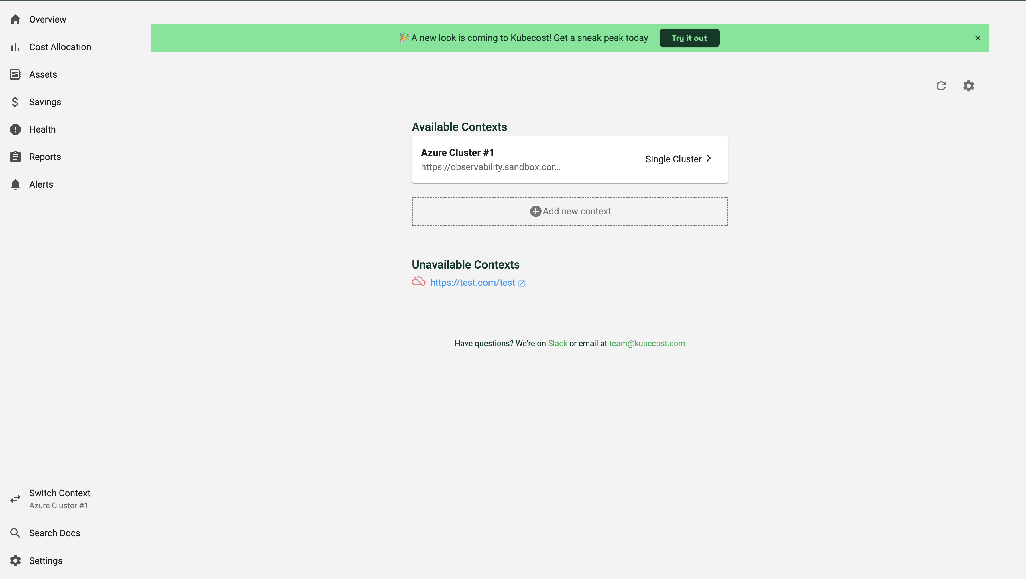 Incorrect context addition breaks the federated kubecost instance as well · Issue #1900 ...
