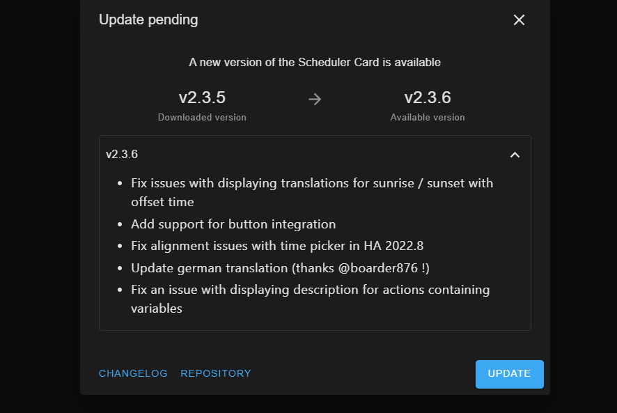 Versioning vent wrong! Typo! v3.2.6 released instead of v2.3.6 · Issue #592 · nielsfaber ...