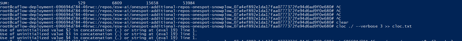 Use of uninitialized value $2 in concatenation (.) or string at (eval 19) line 1. · Issue #421 ...