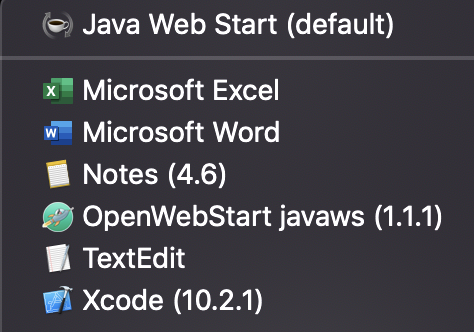 JNLP applications are not opening be default via java open web start launcher in MAC · Issue ...