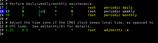 Crontab syntax highlighting · Issue #1739 · zyedidia/micro · GitHub