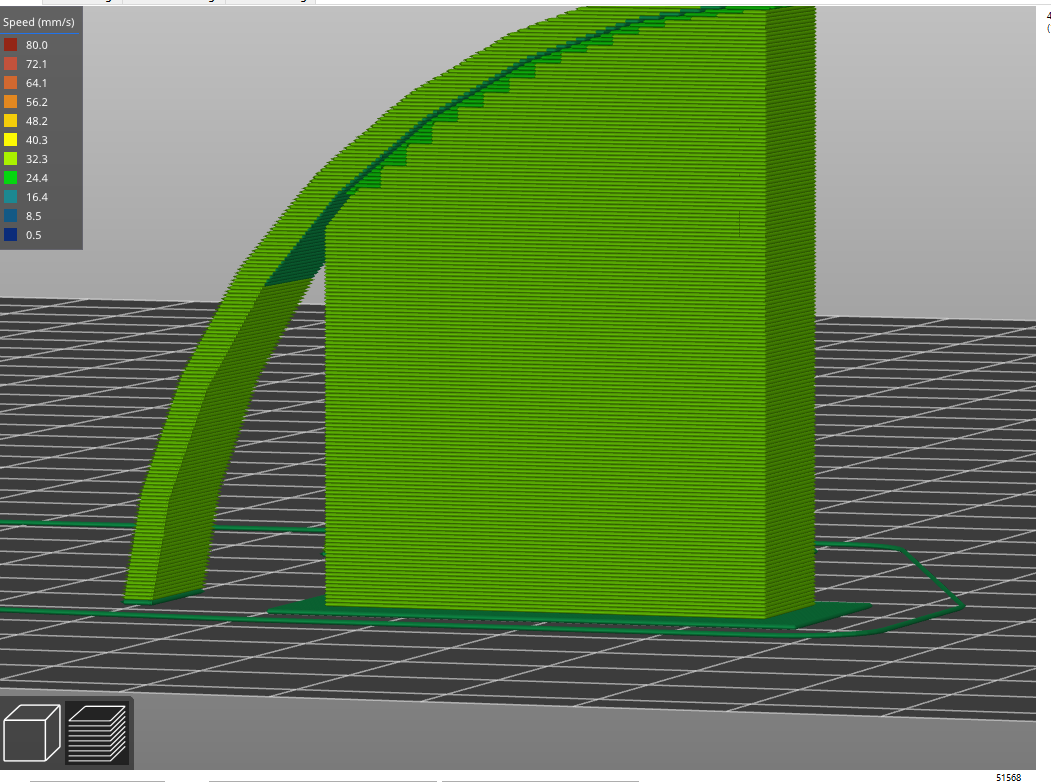 Bridge/Overhang detection is disabled with soluble supports · Issue ...