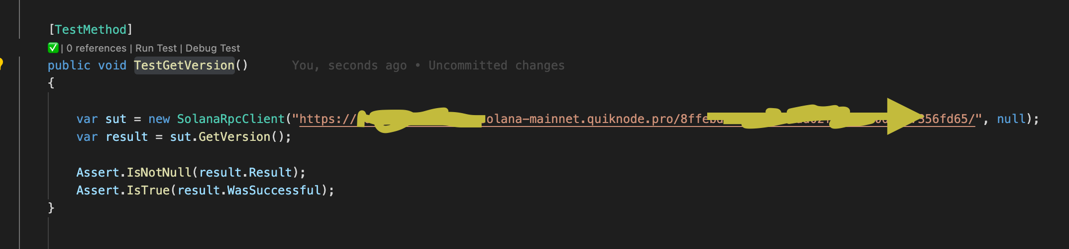 [Bug] Can't use Rpc Endpoint likes https://my-api/token/ · Issue #270 · bmresearch/Solnet · GitHub