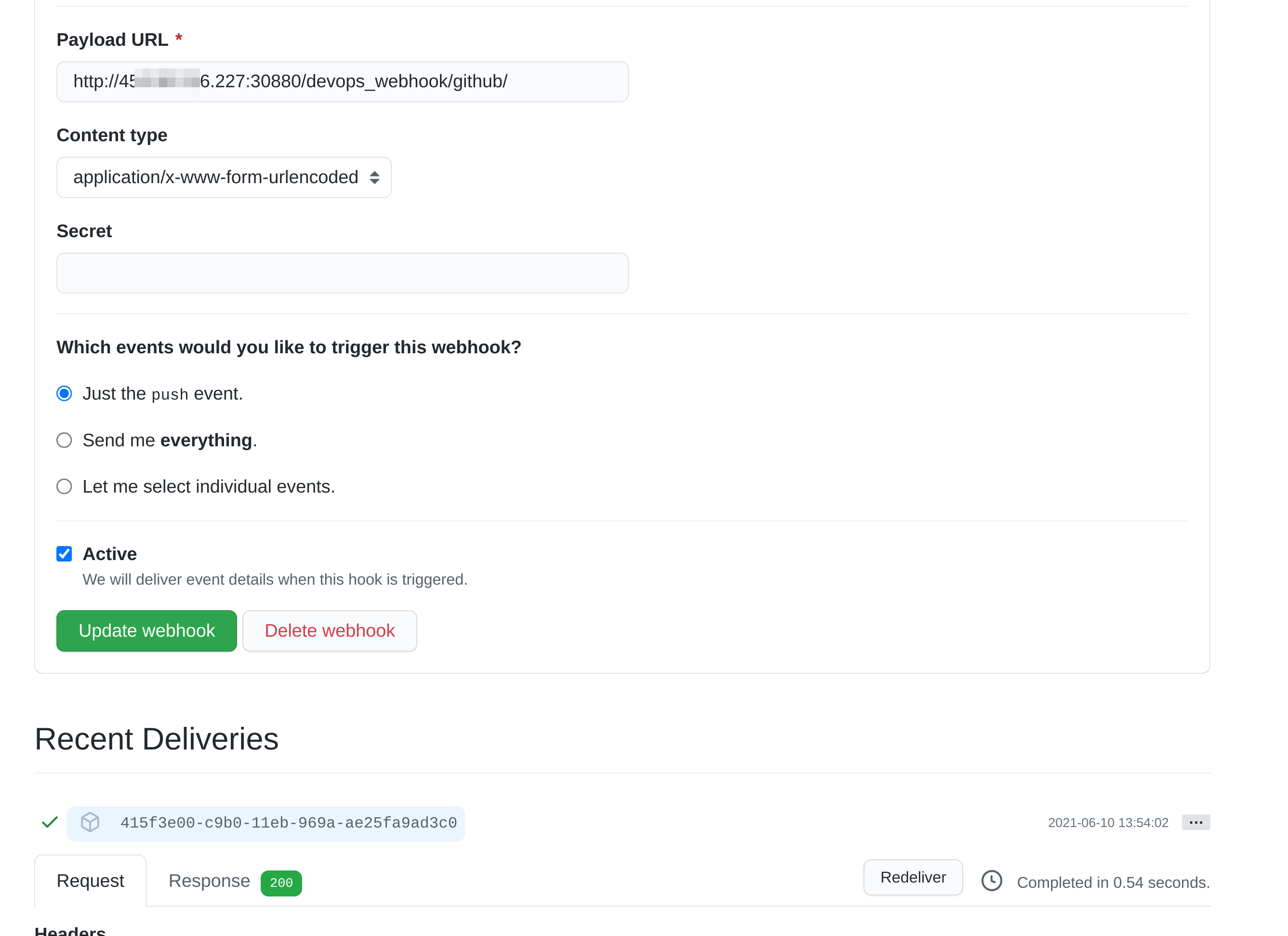 Invalid webhook push setting in pipeline · Issue #3857 · kubesphere/kubesphere · GitHub