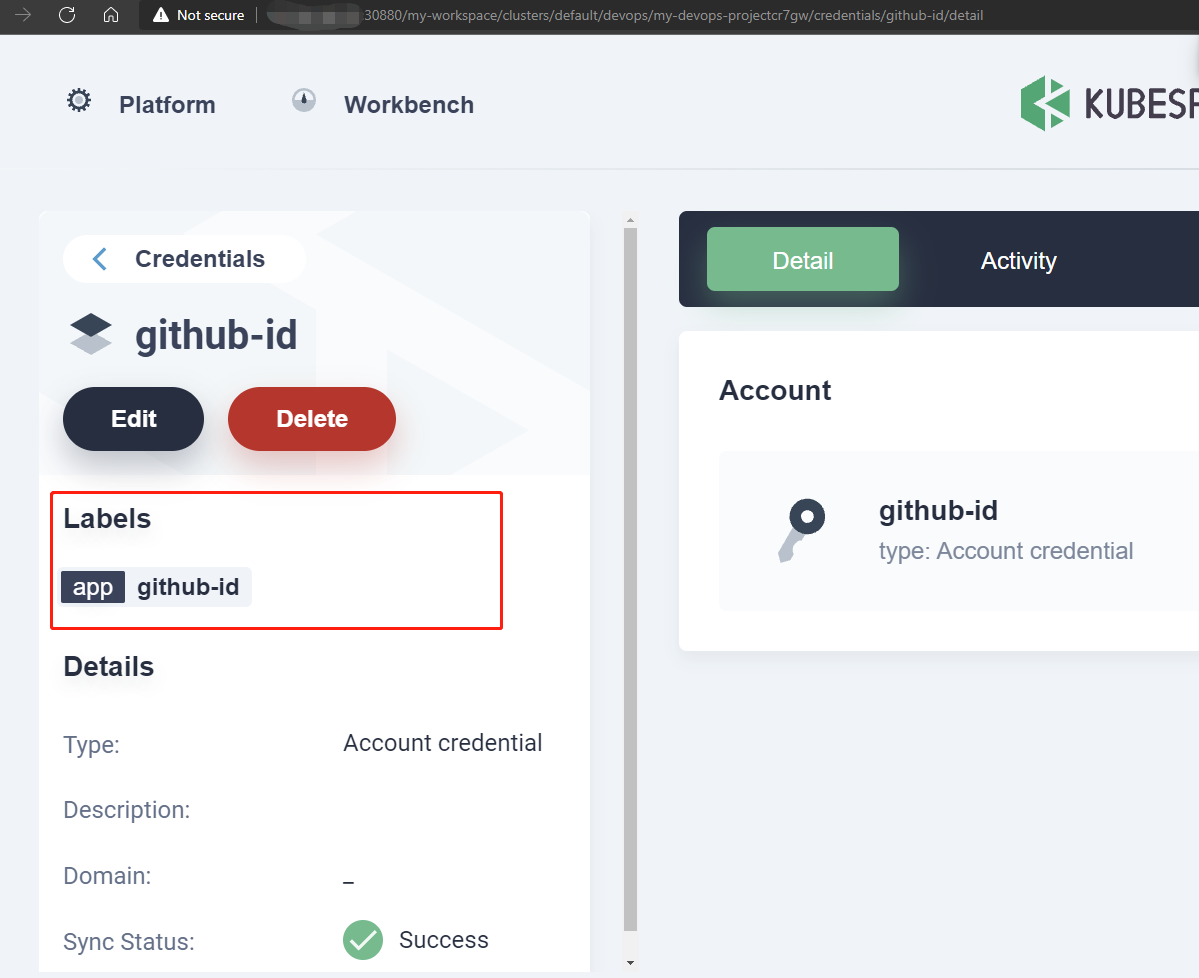 Request to remove Labels show in credential detail page (#2452) · 议题 · kubesphere / console · 极狐 ...