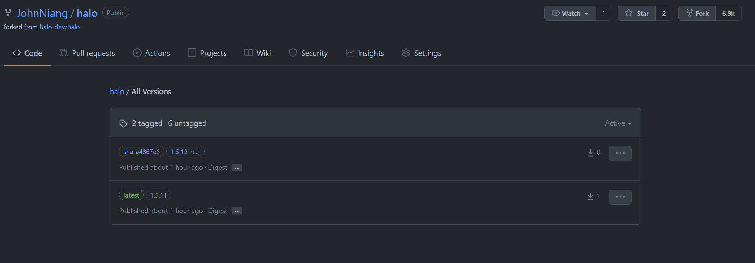 Refactor docker release in GitHub workflow by JohnNiang · Pull Request #1510 · halo-dev/halo ...