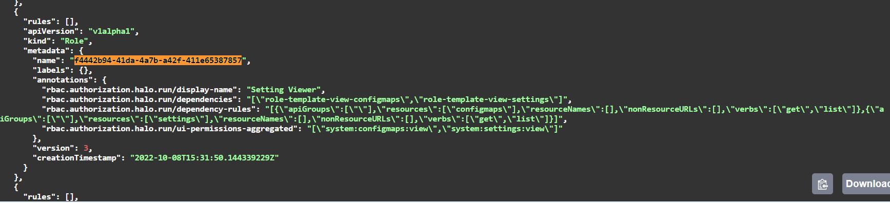 角色设置，仅勾选 configMap 的 view 权限，但仍然可以操作具体的 configMap · Issue #2523 · halo-dev/halo · GitHub