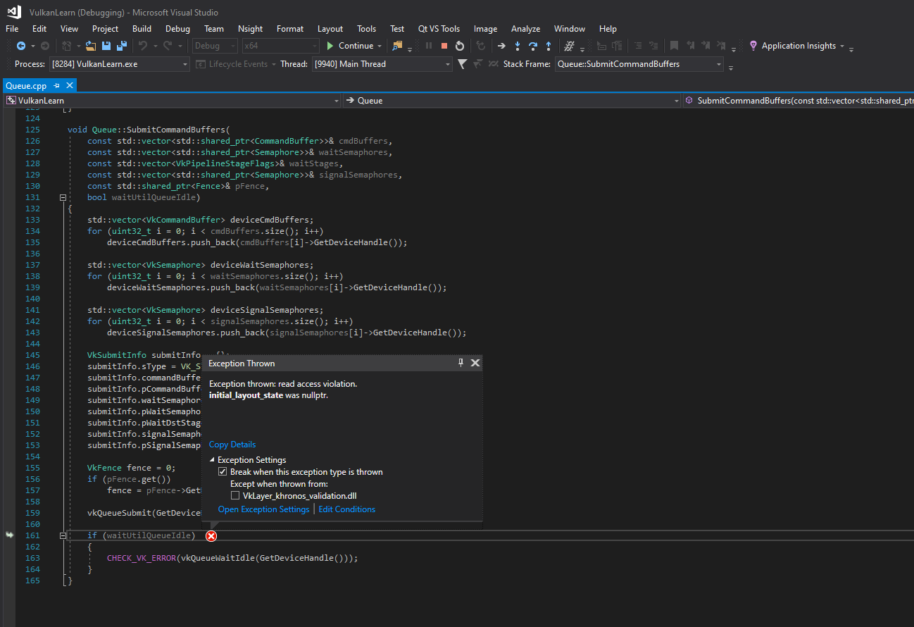 Vulkan Queue is nullptr! · Issue #2 · enjiushi/VulkanLearn · GitHub