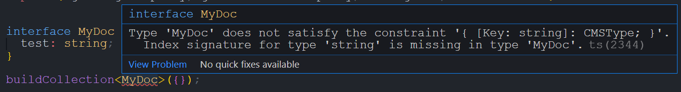 Cant Use Interfaces Only Types When Defining A Collections Data Model · Issue 377
