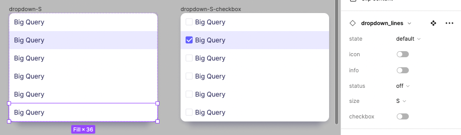 Add small dropdown menu variants · Issue #21206 · airbytehq/airbyte · GitHub