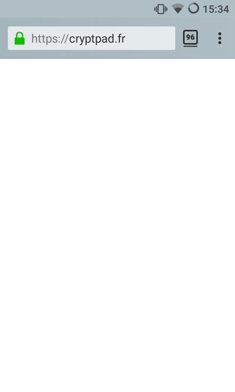 Cryptpad is blank on mobile · Issue #266 · cryptpad/cryptpad · GitHub