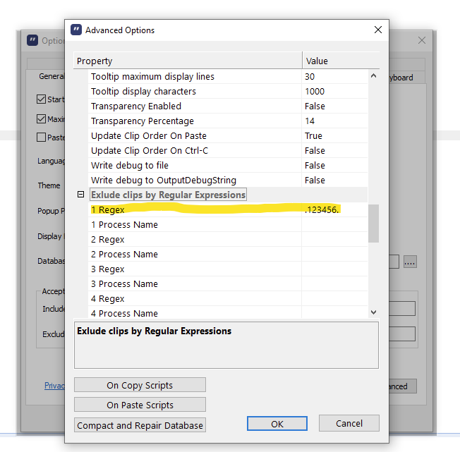 Exclude Copying sensitive information. · Issue #61 · sabrogden/Ditto · GitHub