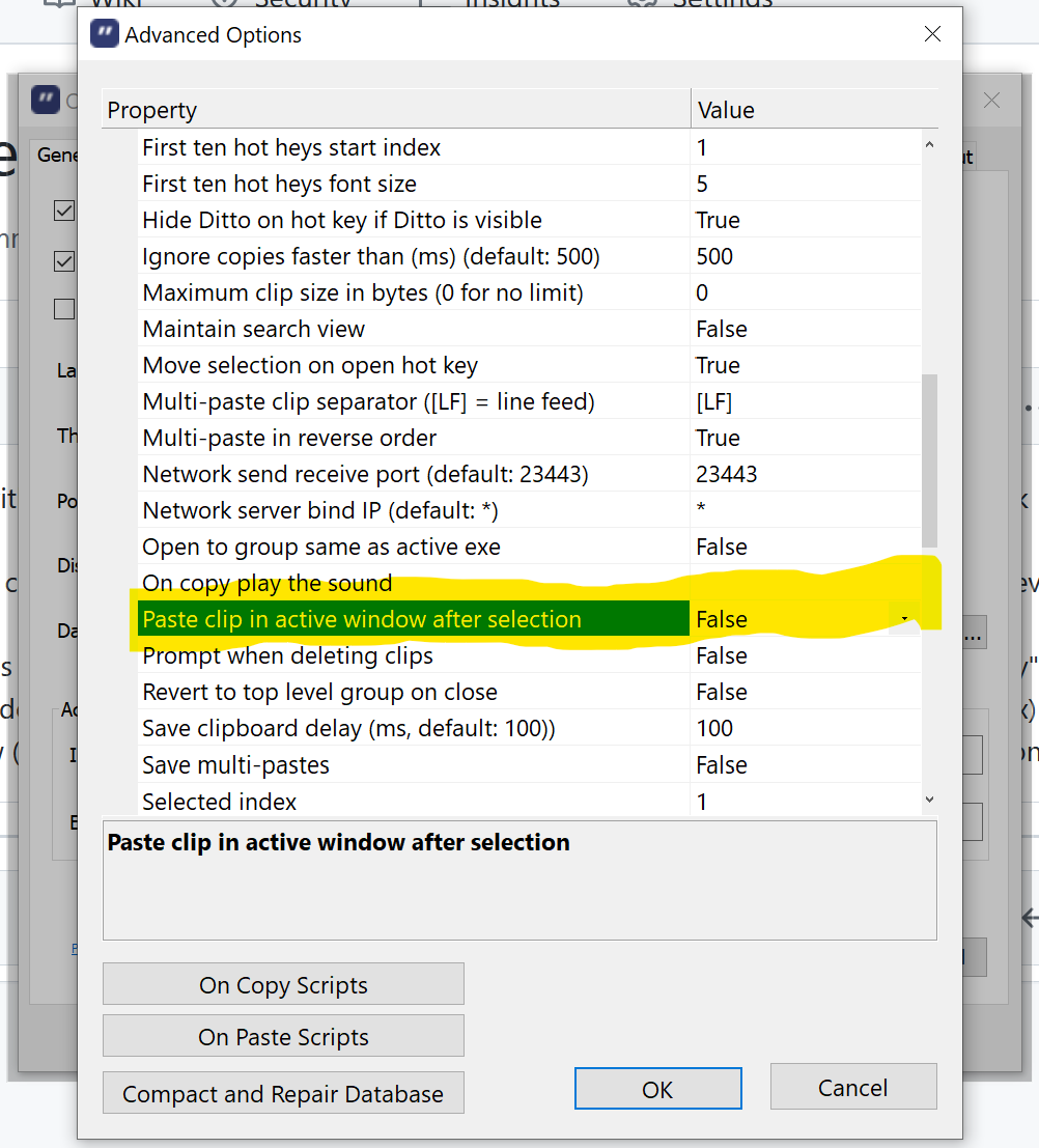 Disabling automatic paste · Issue #195 · sabrogden/Ditto · GitHub
