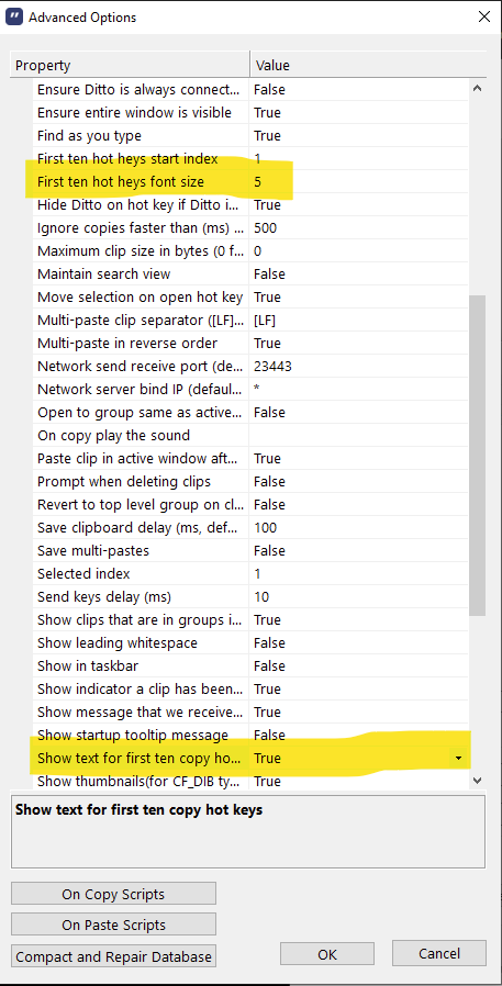 Feature Request: Option to Adjust the Number Size Beside Clipboard Items · Issue #300 ...