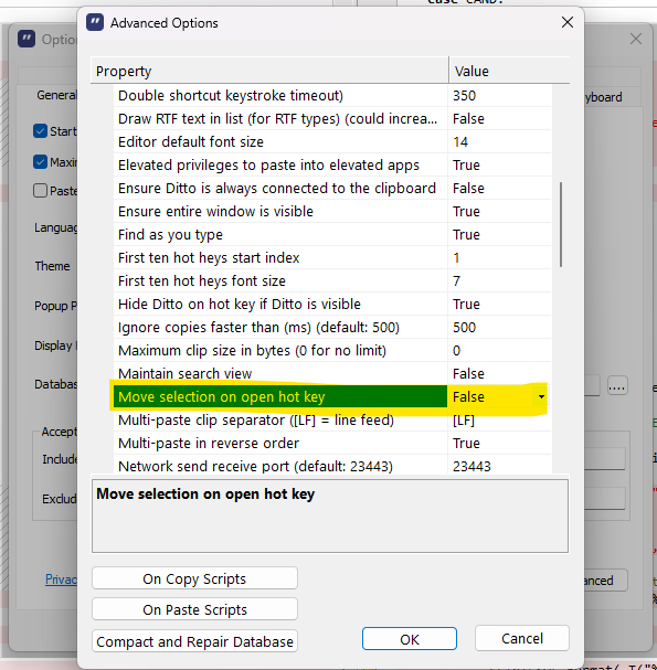 Can't switch to search with keyboard · Issue #424 · sabrogden/Ditto · GitHub