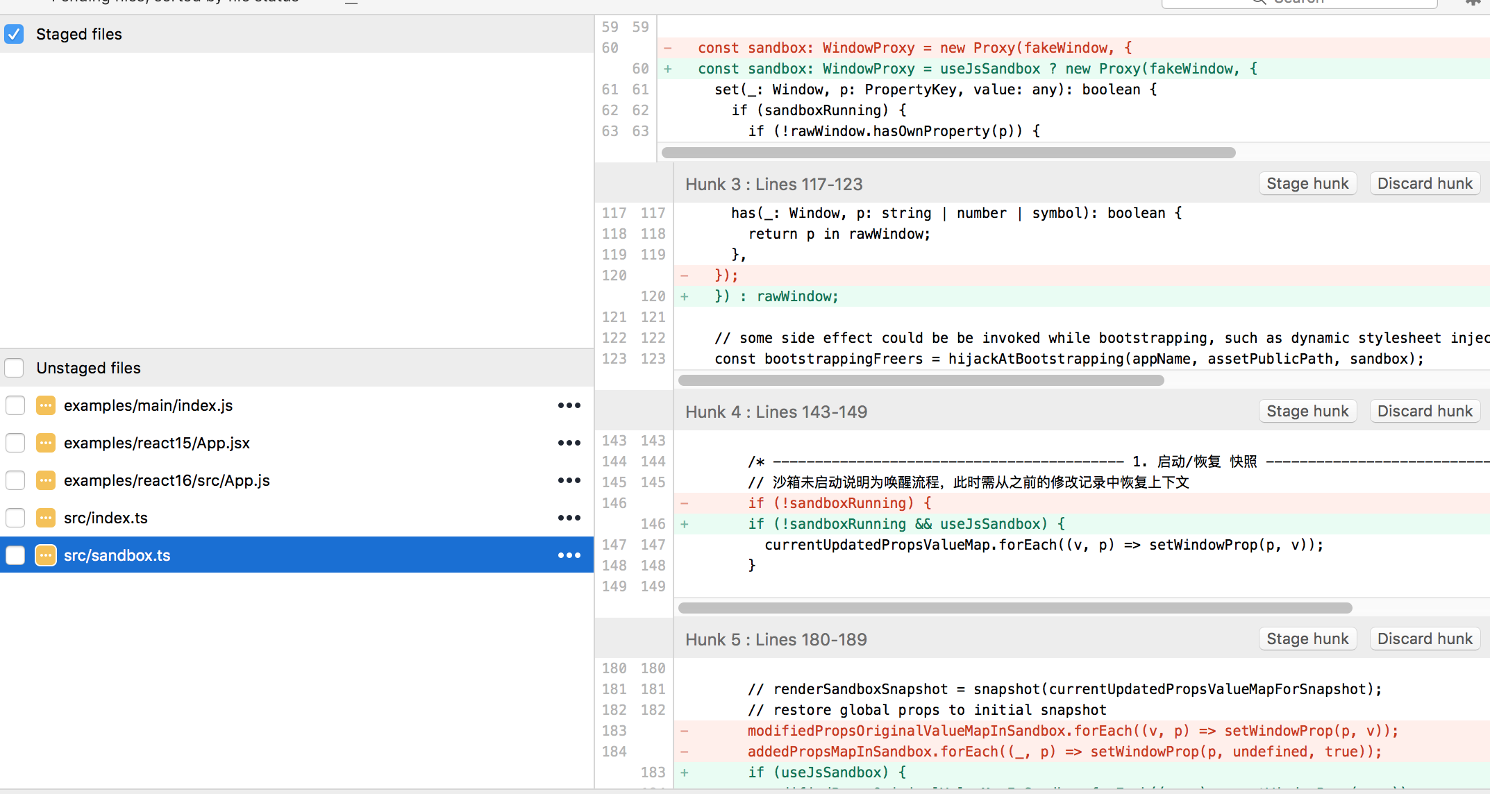 [Feature Request] 关闭js沙箱依然是可以支持css隔离等hijack的？ · Issue #273 · umijs/qiankun · GitHub