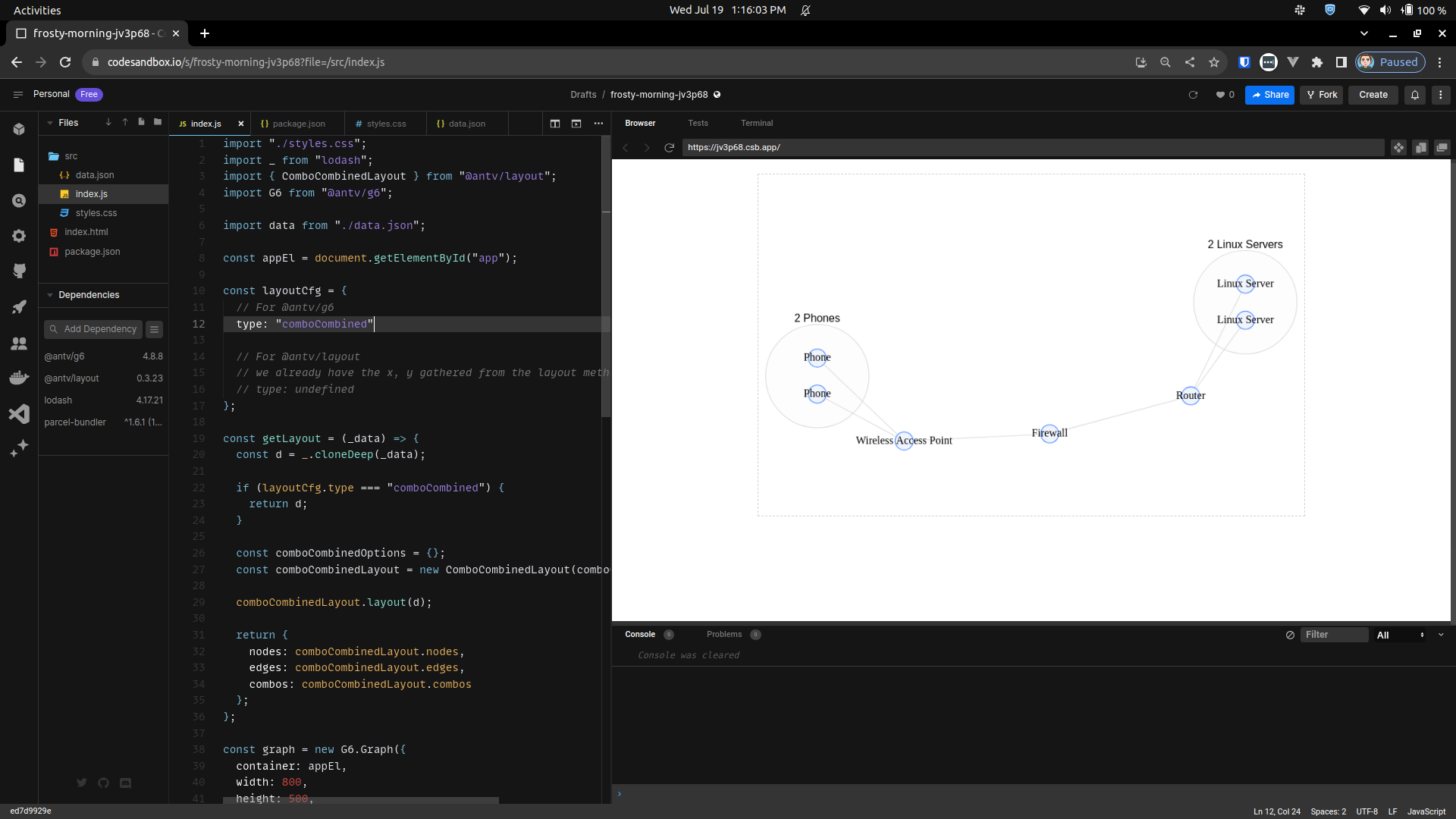 ComboCombinedLayout returning different results than g6 layout comboCombined · Issue #170 ...