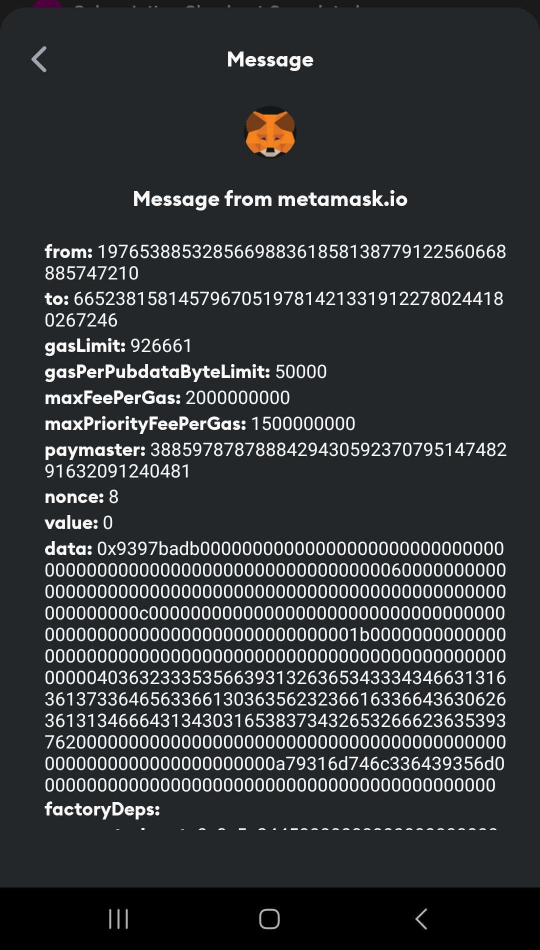 Unable to use Paymaster with WalletConnect · Issue #6907 · MetaMask/metamask-mobile · GitHub