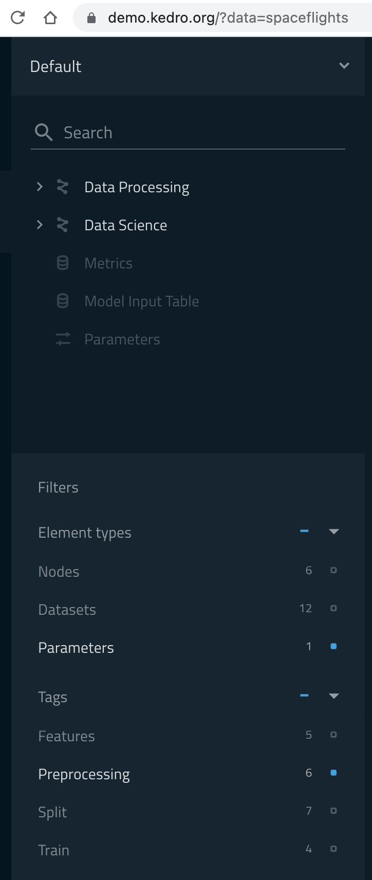 [KED-2567] [FE] Empty nodes / pipeline warning message · Issue #777 ...